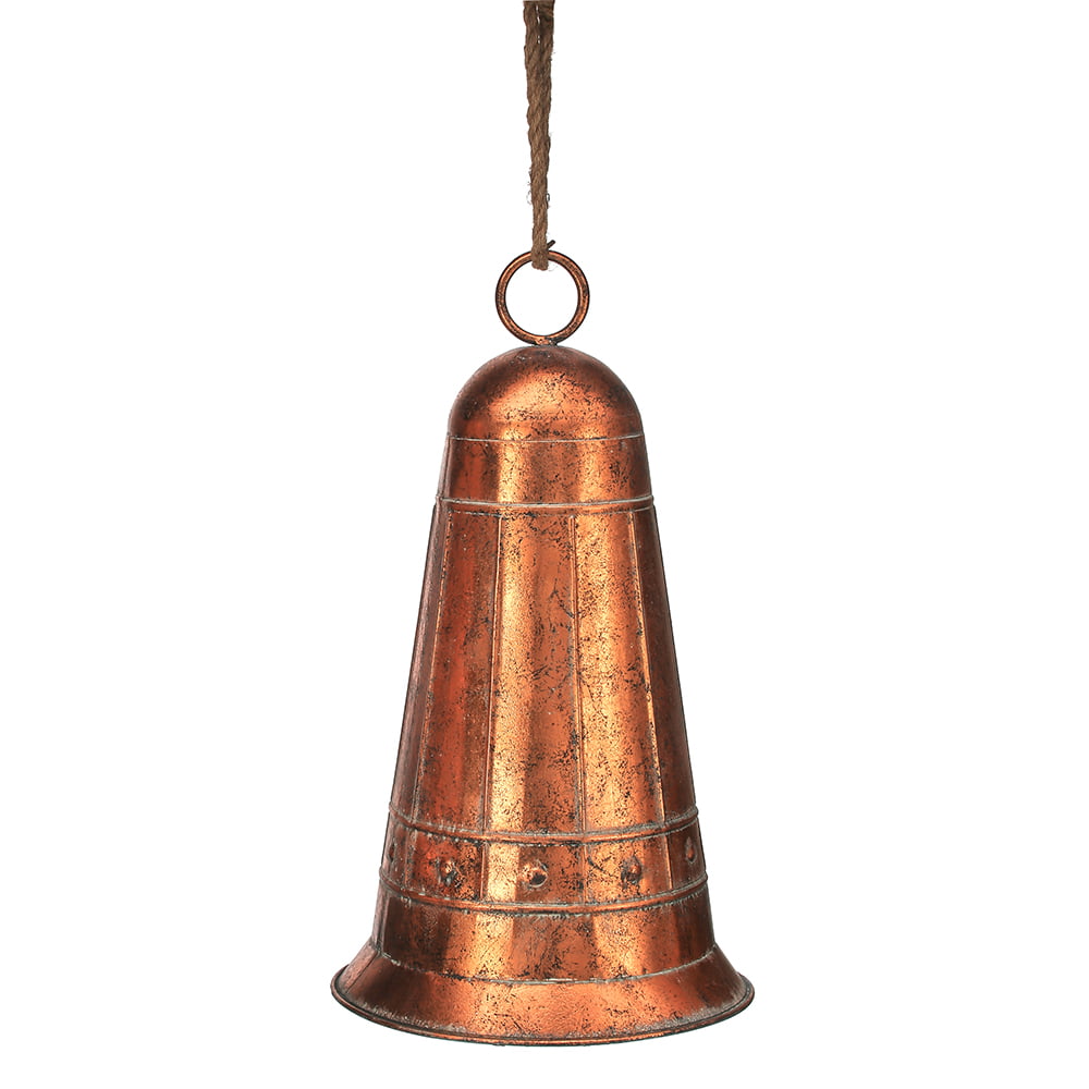 Cloche de Noël bronze en métal, 19'' - Décors Véronneau