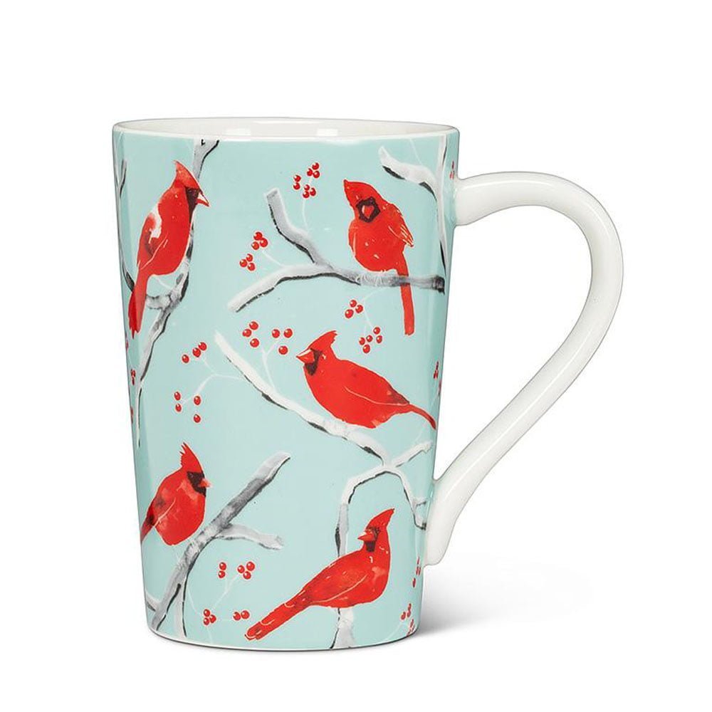 Tall cardinal Christmas mug, 384 ml - Décors Véronneau
