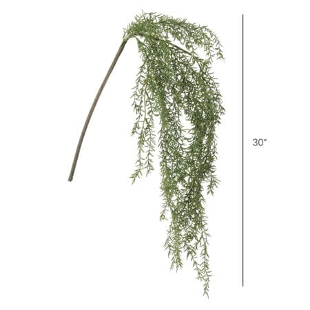 Artificial hanging rosemary sprig, 40'' - Décors Véronneau