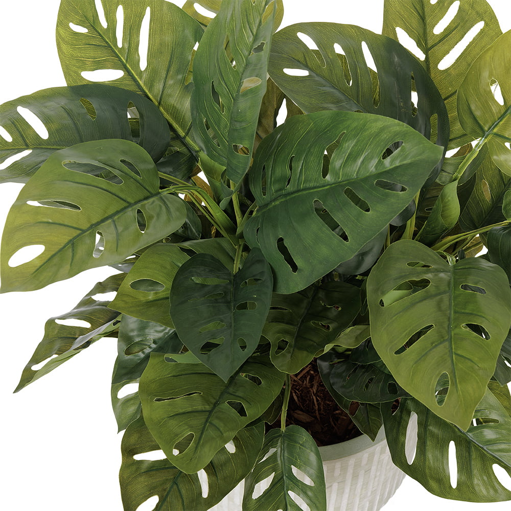Artificial potted monstera plant - Décors Véronneau