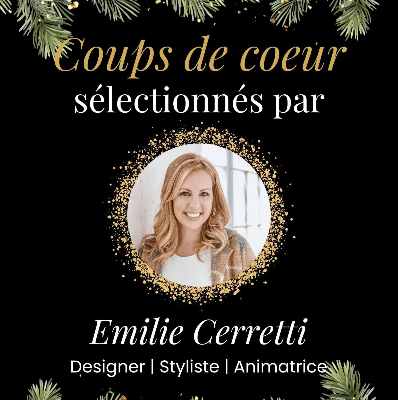 Le Noël d’Emilie Cerretti: voici ses favoris Véronneau! - Décors Véronneau