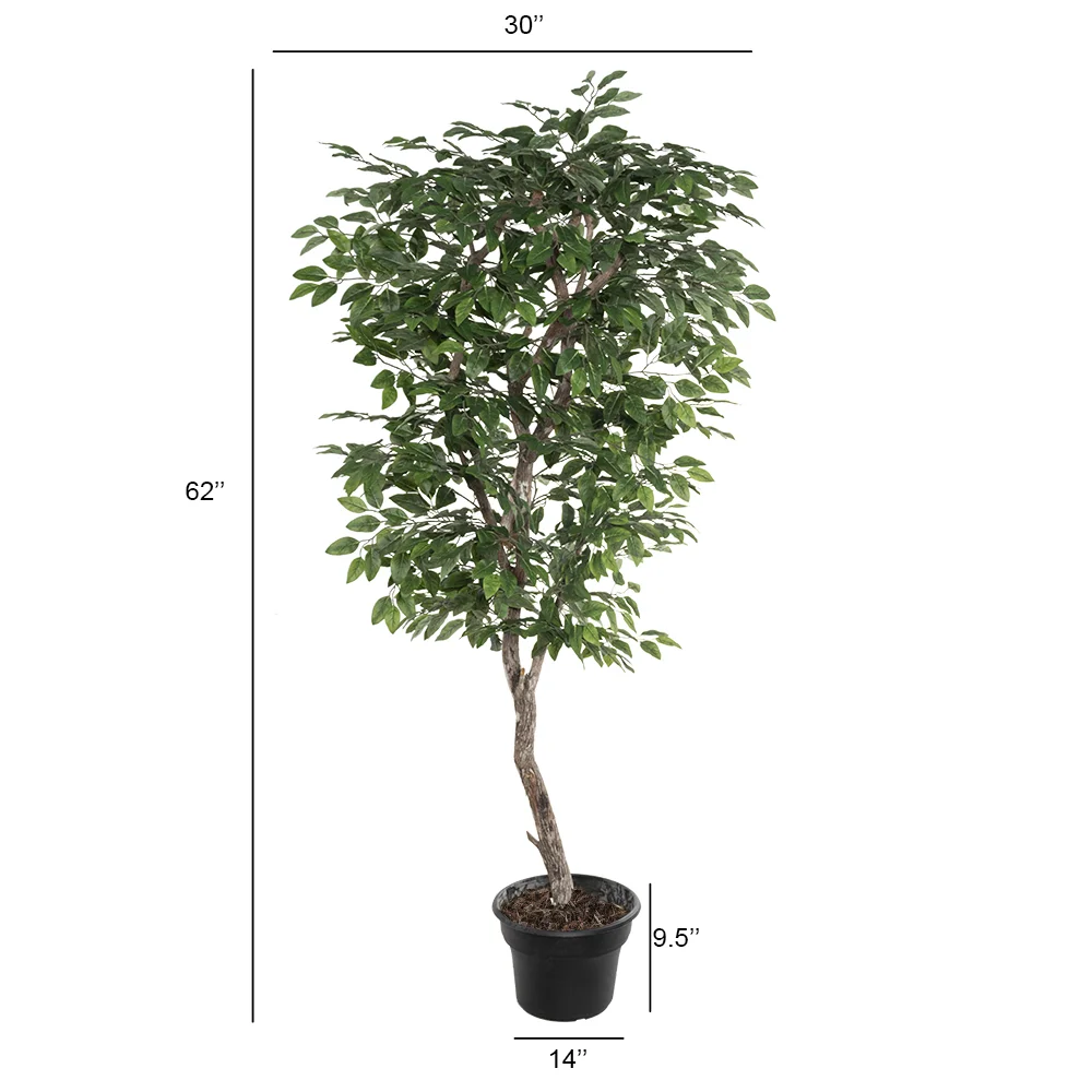5' Artificial ruscus tree - Décors Véronneau