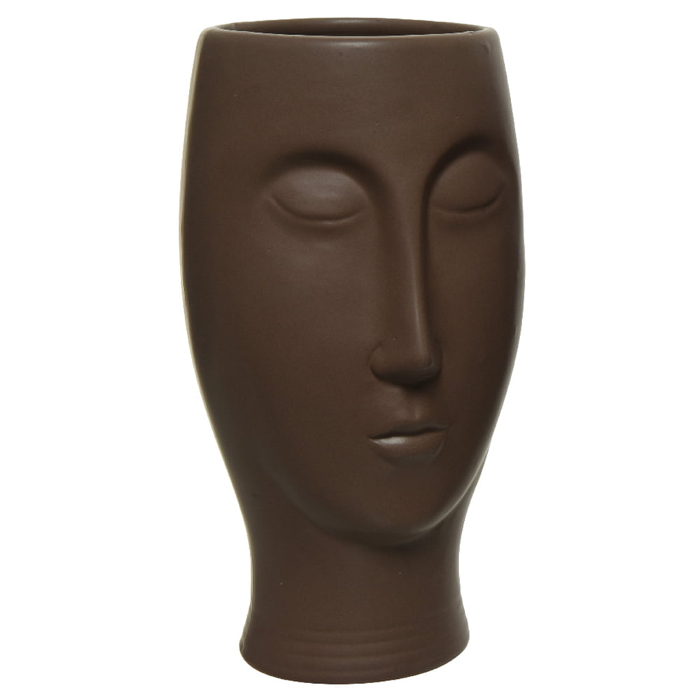 Porcelain face vase, 8 x 4'' - Décors Véronneau
